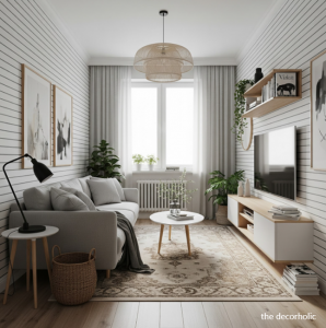 How To Make a Small Living Room Look Bigger - the decorholic