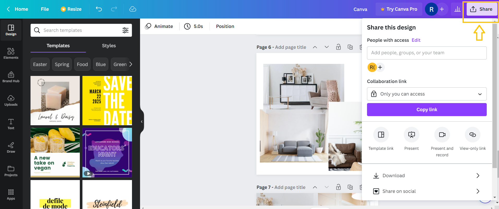 How To Create Mood Board In Canva: Step By Step Guide - the decorholic