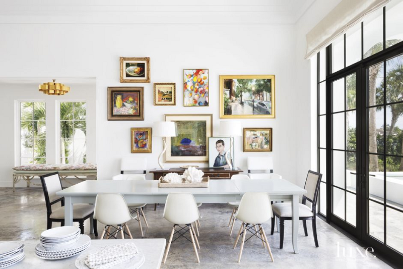 How To Create a Dining Room Gallery Wall - the decorholic