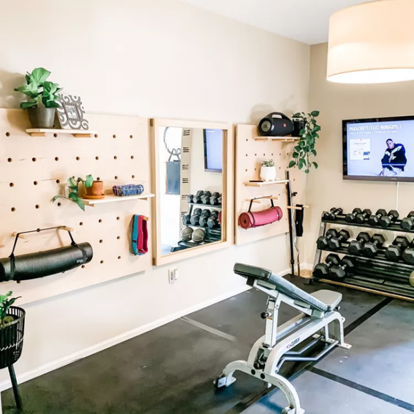 How To Set Up A Small Home Gym - the decorholic
