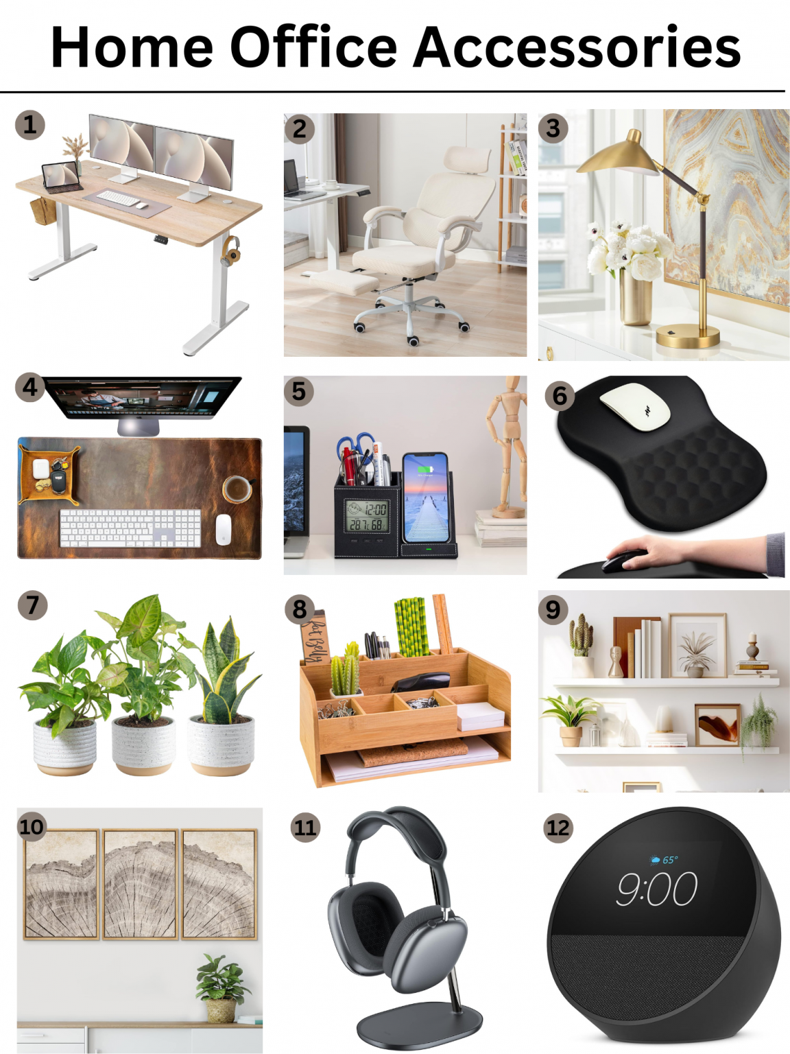 Desk Styling Tips for a Stylish and Functional Home Office Desk - the ...