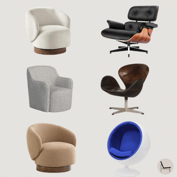Swivel Chairs Ultimate Guide: How to Choose & Style the Perfect One for ...